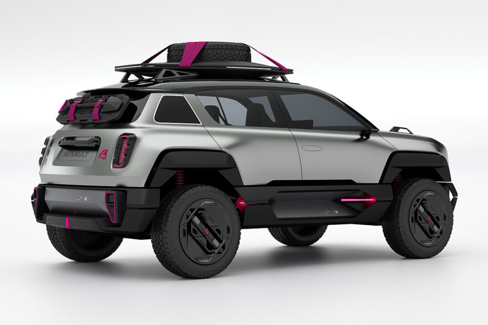 Renault has reimagined the iconic Renault 4 for a new life as an EV SUV ...